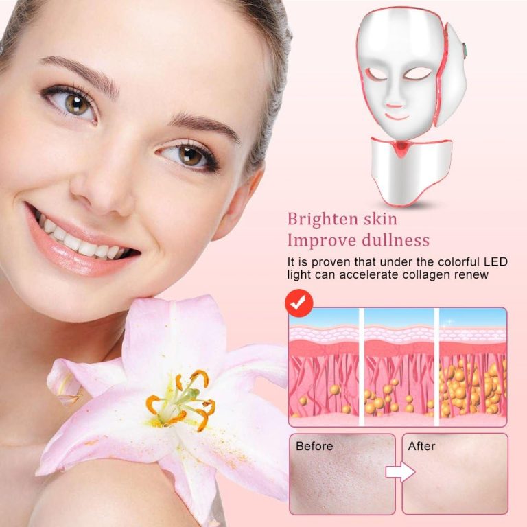 Sonew 7 Colors LED Light Therapy Mask Review (Pros & Cons) – Perfect ...